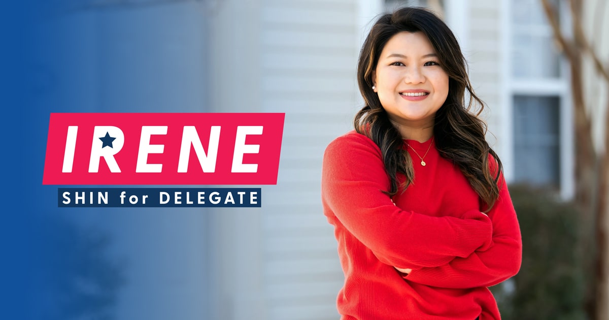 Irene Shin for Delegate